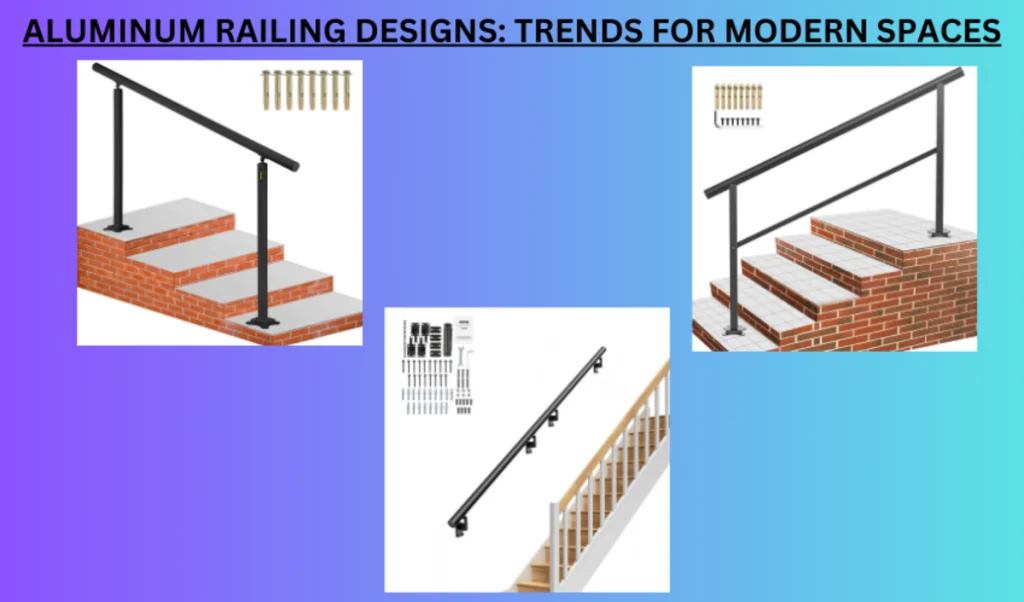 Aluminum Railing Designs: Modern Marvels Reshaping Spaces - VEVOR Blog