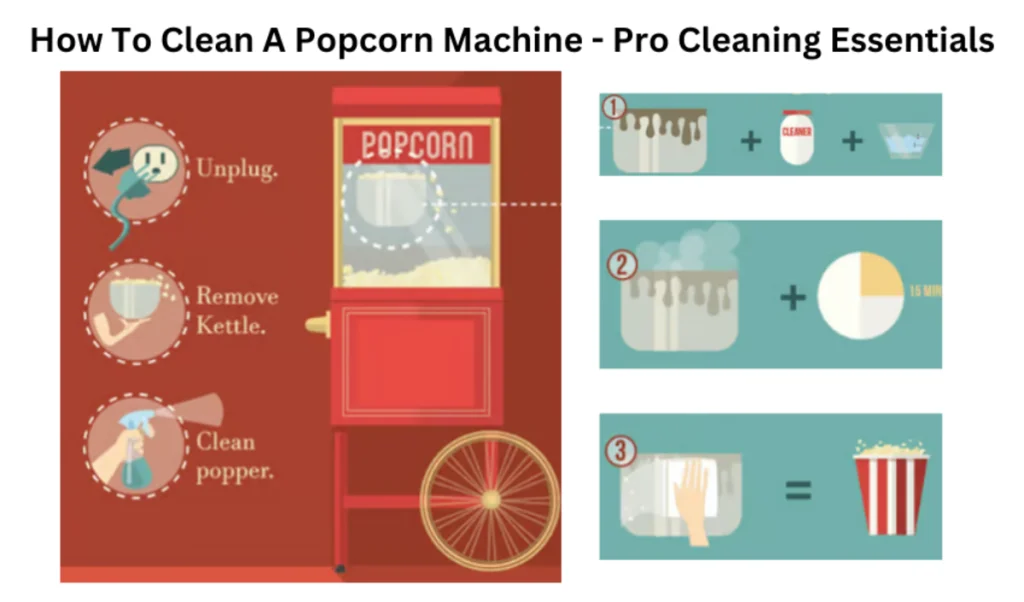 How to Clean a Popcorn Machine: A Quick and Easy Guide - VEVOR Blog
