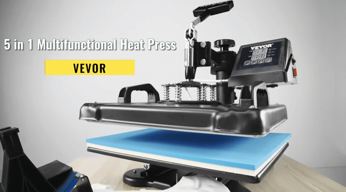 Create Amazing Projects with VEVOR 5-in-1 Heat Press Machine - VEVOR Blog
