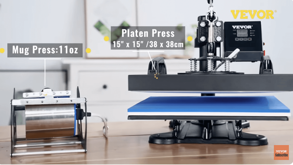 VEVOR 8-in-1 Heat Press & Vinyl Cutter Combo For DIY Lovers - VEVOR Blog