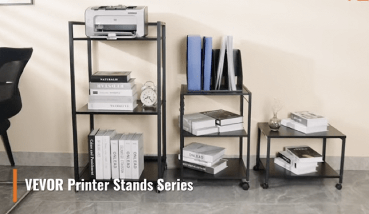 VEVOR Printer Stand To Upgrade Your Office & Organize Stuff - VEVOR Blog