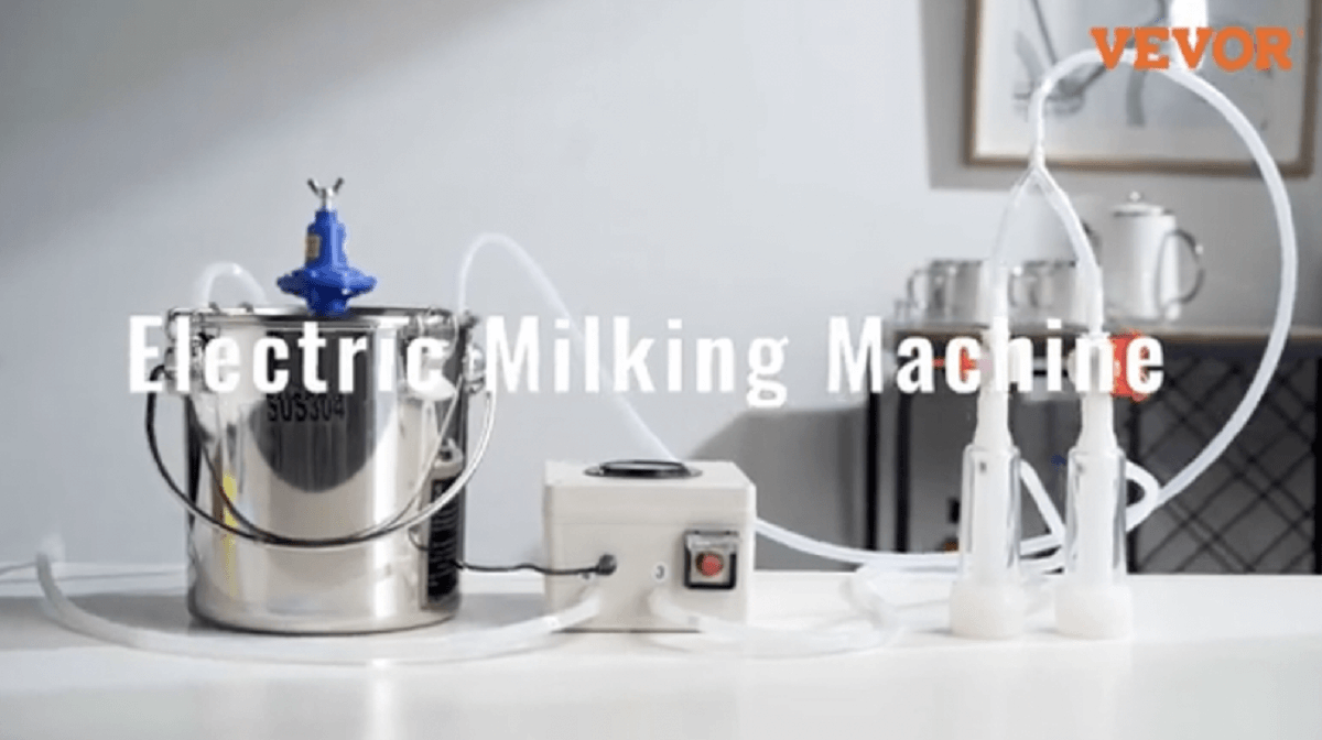 Streamline Your Milking Process with the VEVOR Goat Milking Machine ...