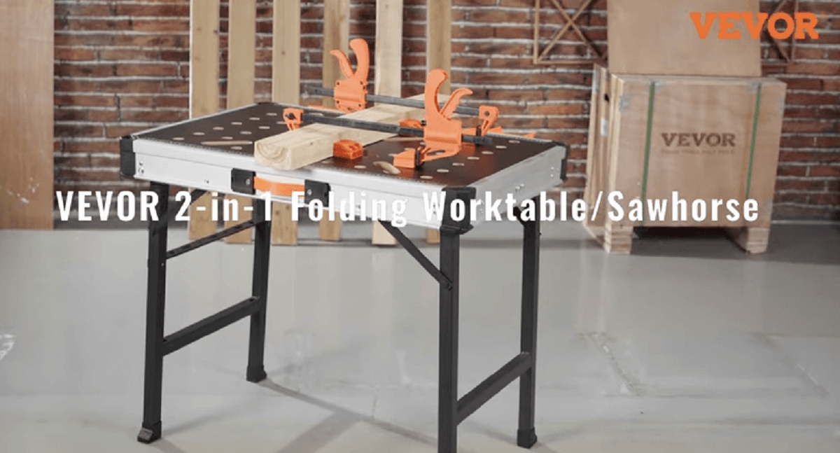 VEVOR Folding Work Table: A 2-in-1 Workshop Must-Have - VEVOR Blog