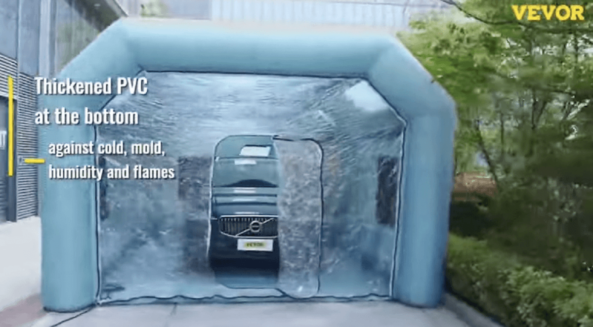 VEVOR Inflatable Paint Booth For Easy & Efficient Car Painting - VEVOR Blog