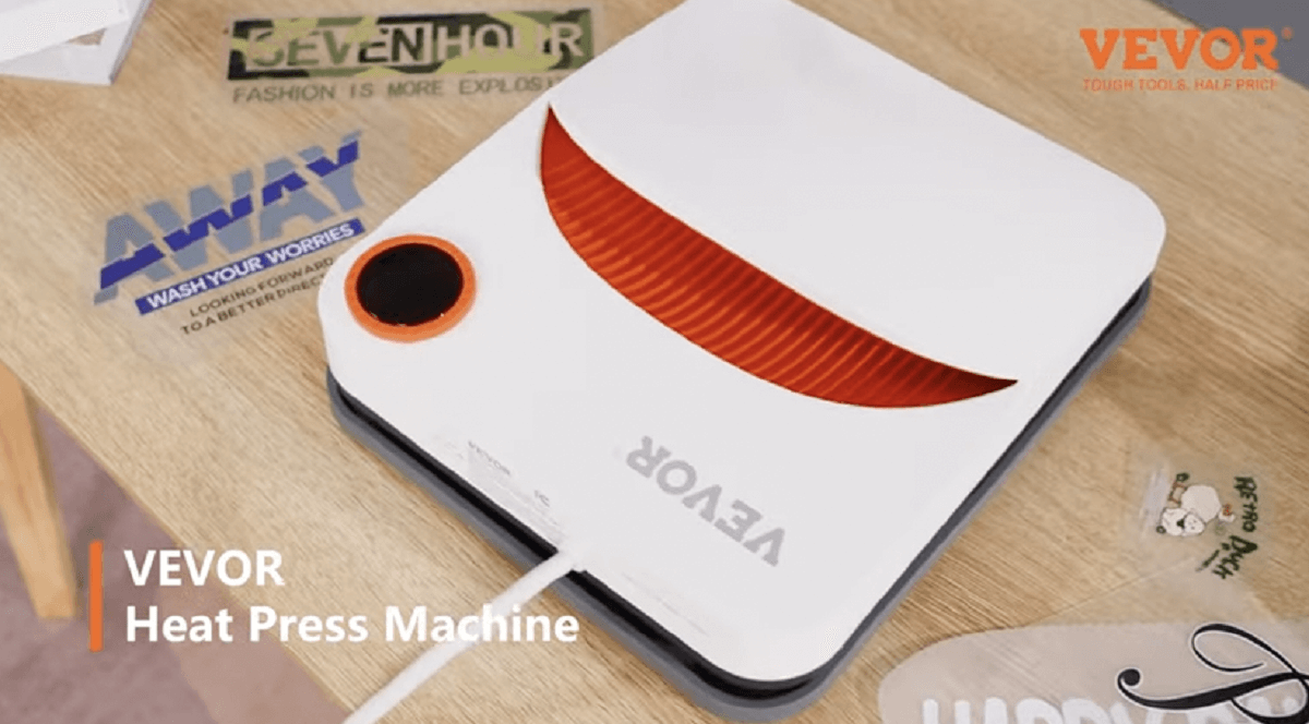 The VEVOR 12" x 10" Portable Heat Press Machine: Your Versatile Design ...