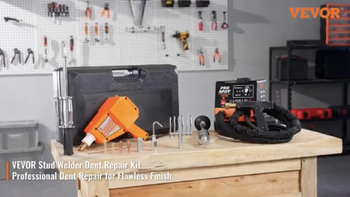 Zestaw naprawczy do zgrzewarki kołkowej VEVOR do skutecznego usuwania ...