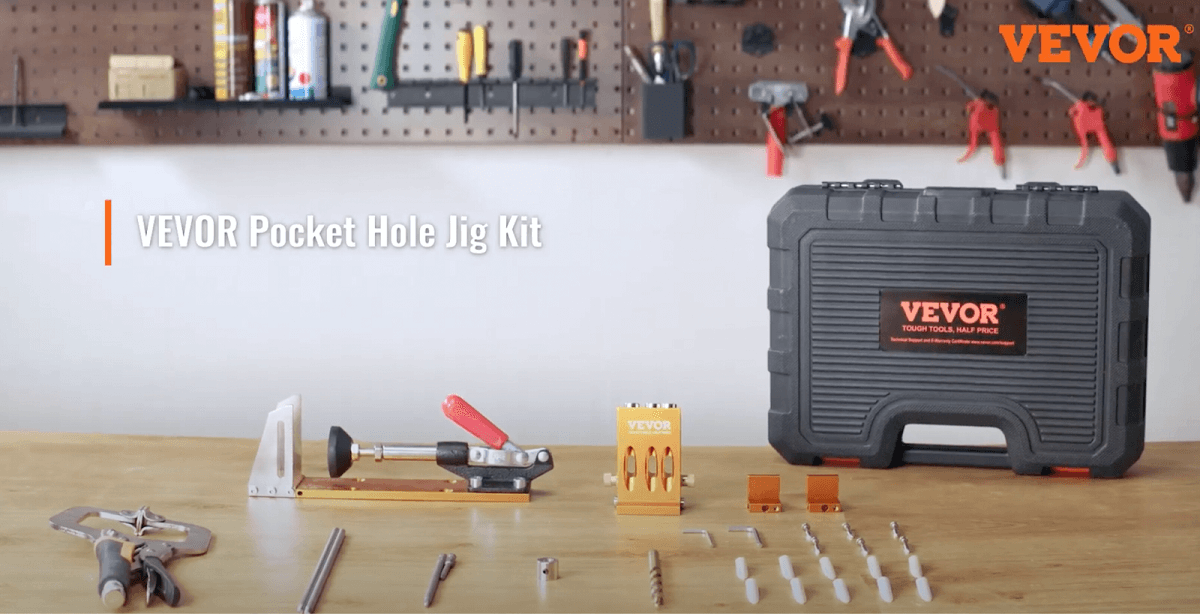 VEVOR Pocket Hole Jig Kit To Simplify Wood Joinery Projects - VEVOR Blog