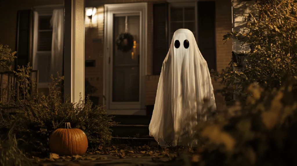 Tomato Cage Ghost: DIY Halloween Decoration Ideas - VEVOR Blog