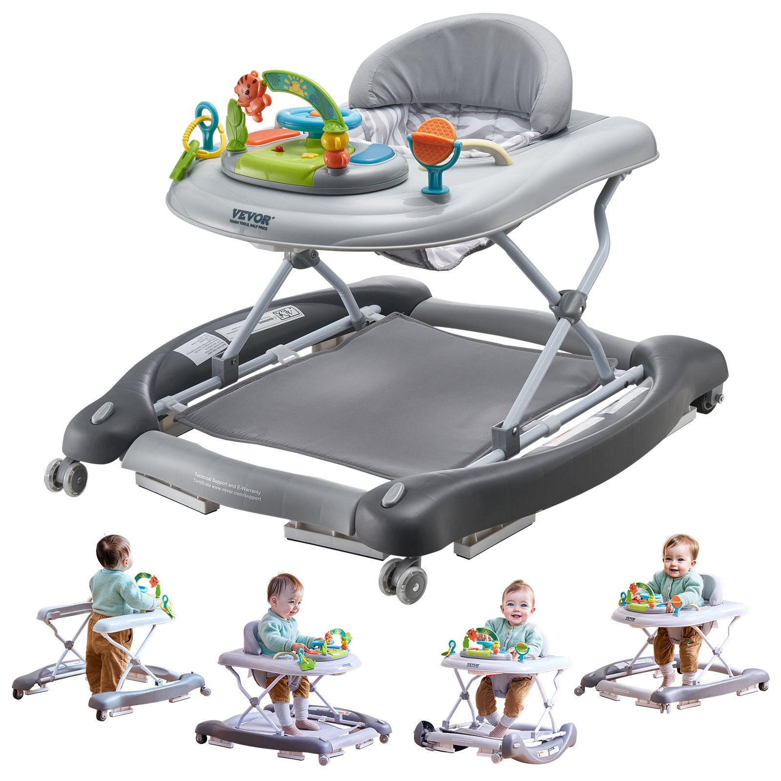 VEVOR 4-in-1 Baby Walker Manual