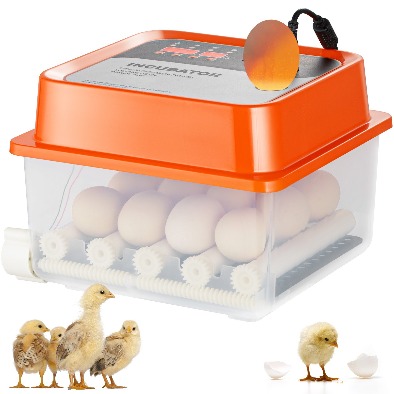 VEVOR Egg Incubator Automatic Egg Turner Manual