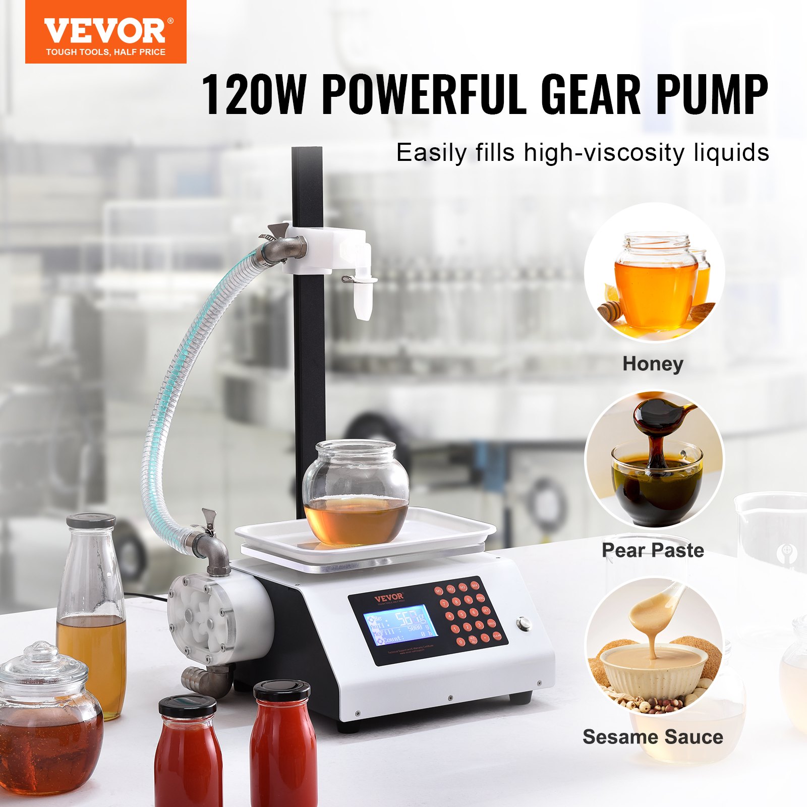 VEVOR Liquid Filling Machine Manual, 50-5000g