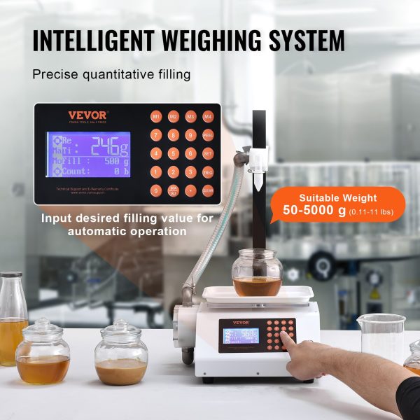 VEVOR Liquid Filling Machine Manual, 50-5000g