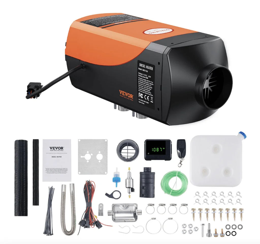 מחמם דיזל VEVOR 5kW: סקירה כנה - בלוג VEVOR