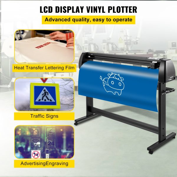 VEVOR Vinyl Cutter Machine Manual, 53in / 1350mm Printer