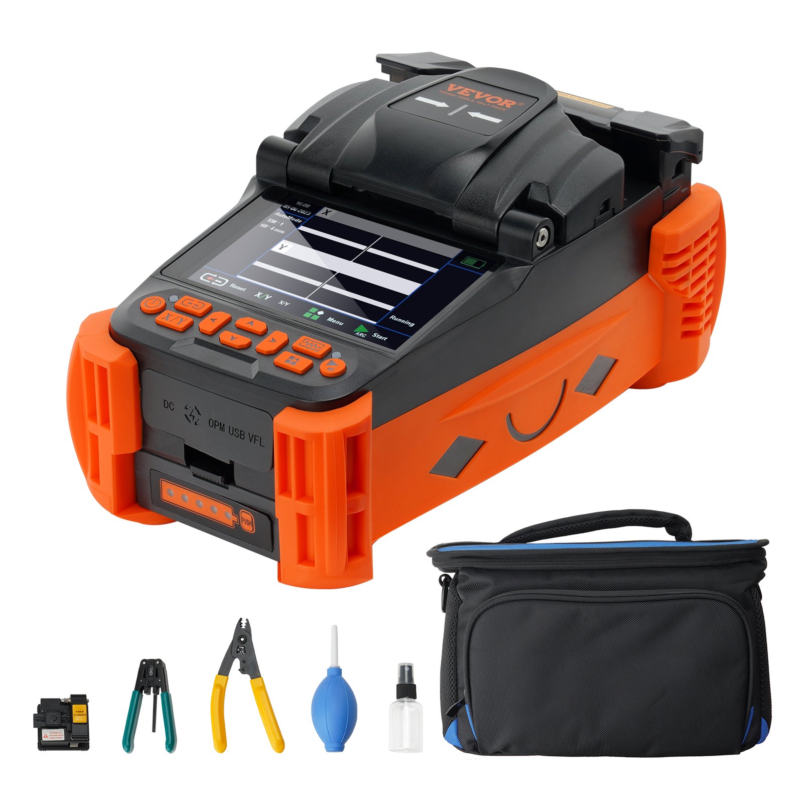 VEVOR Fiber Fusion Splicer Manual, 4 Motors