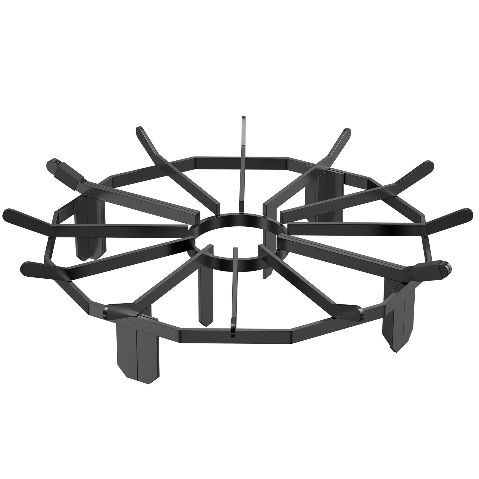 VEVOR Log Grate Manual, 27 inch, Heavy Duty, 6 Support Legs