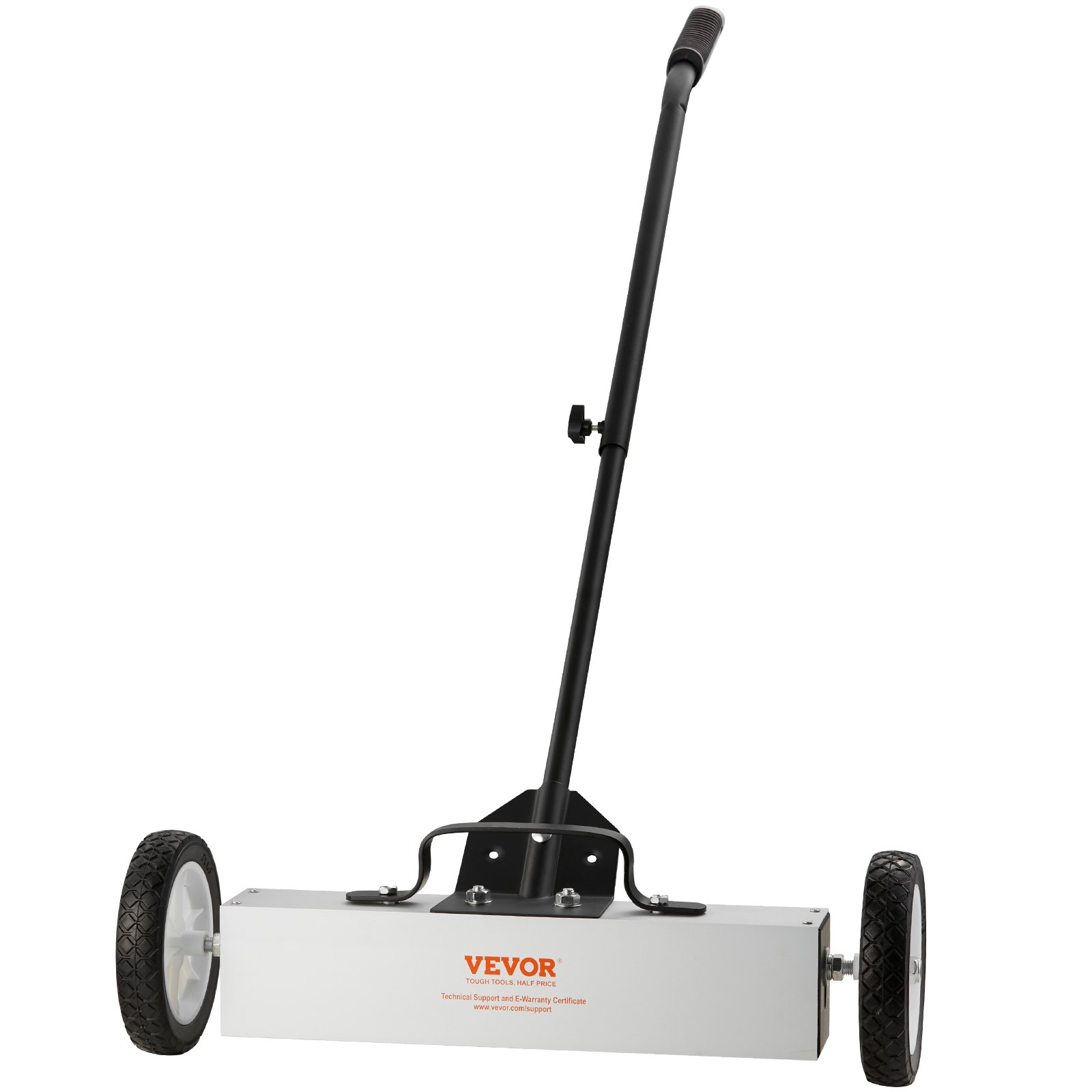 VEVOR 45Lbs Rolling Magnetic Sweeper with Wheels Manual