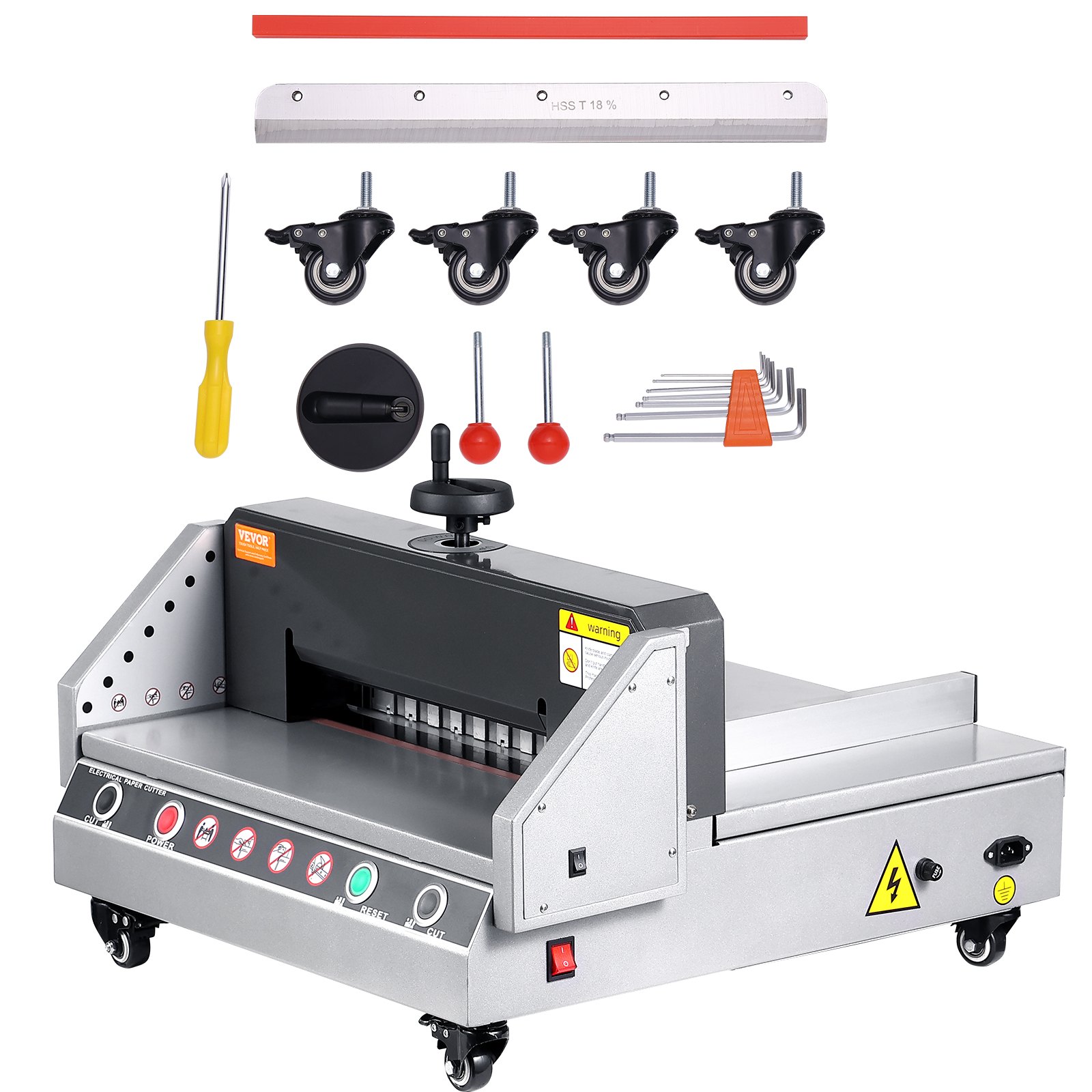 Electric Paper Cutter Manual, VEVOR Paper Cutter, 0-330 Width