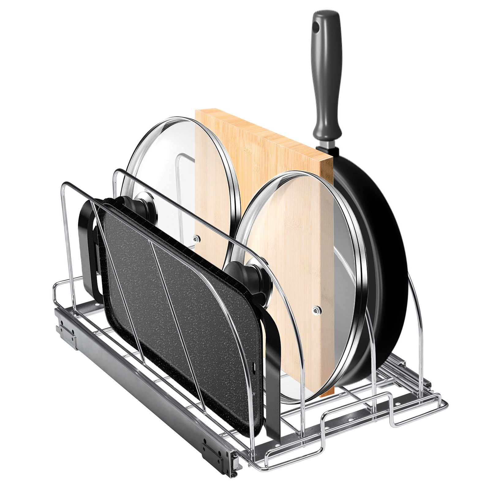 VEVOR Wall Mounted Pan and Pot Rack Manual.