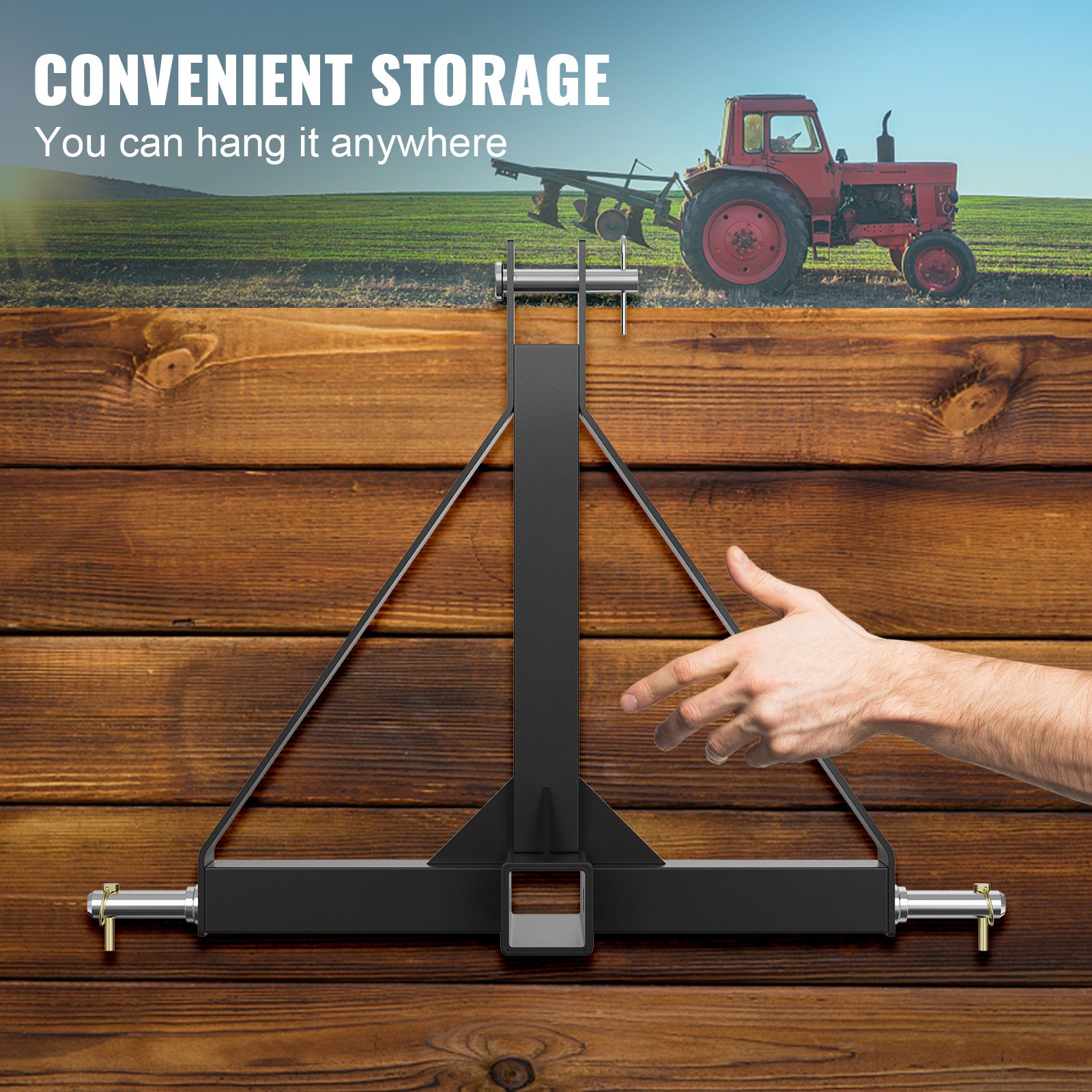 Vevor 3 Point Hitch VEVOR 3-Point Quick Hitch For Category 2 Tractors ...