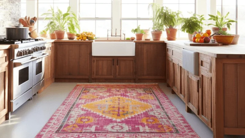 21+ Kitchen Rug Ideas to Add Warmth & Style to Your Home