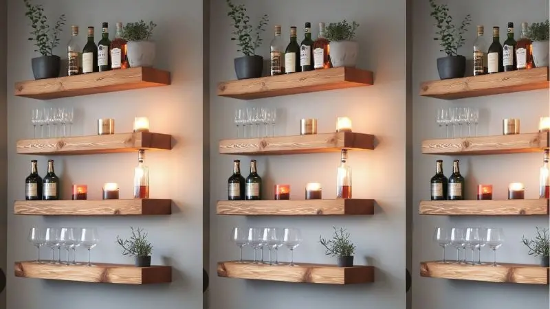 Modern Bar Shelf Ideas for Every Home – That Impress Guests