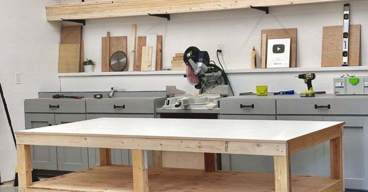 DIY Work Table – Step-by-Step Guide to Build Your Workbench