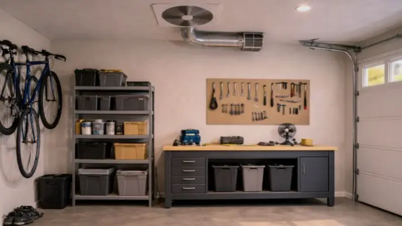 Garage Fan Ideas to Improve Cooling and Airflow Solutions
