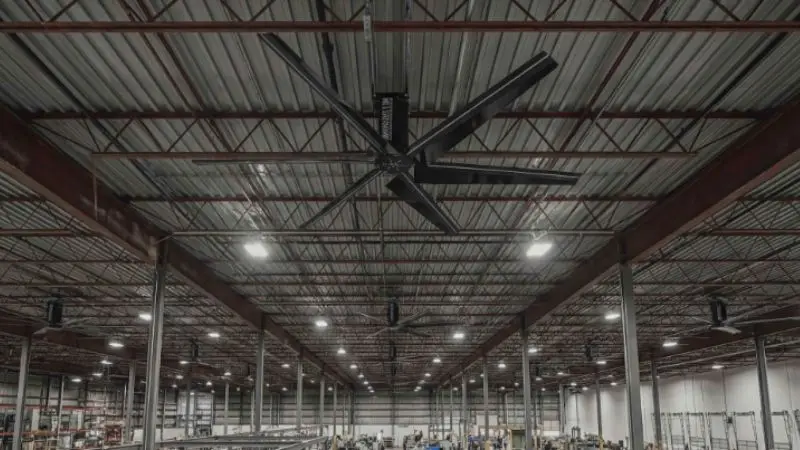 Factory Ceiling Fans Complete Guide for Industrial Spaces