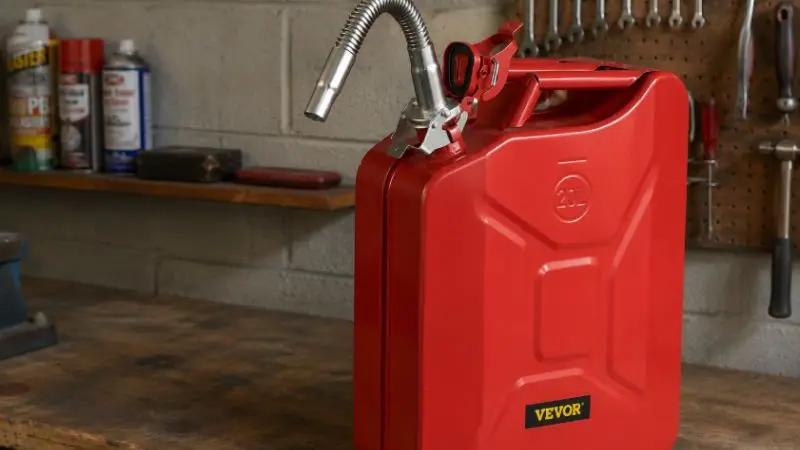 5 Gallon Jerry Can for Safe Fuel Storage and Transport