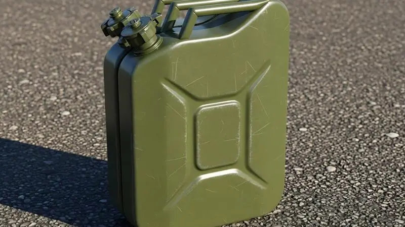 5 Gallon Jerry Can for Safe Fuel Storage and Transport